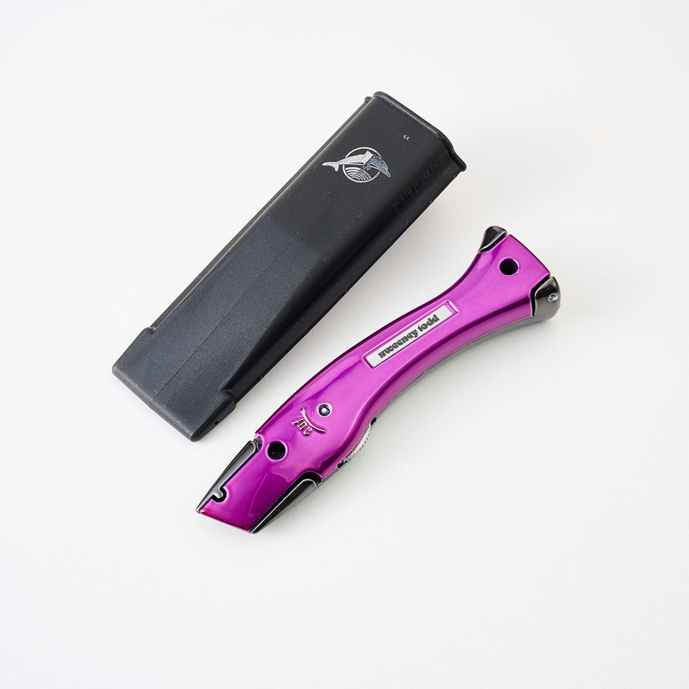 Delphin Knife Candy Black Candy Violet - Tools 4 Flooring and More ...